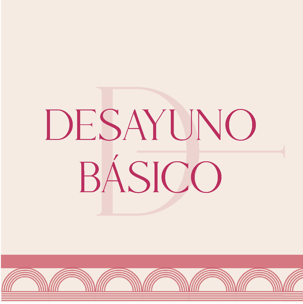 Desayuno básico para 10 pax – Delirium by Lucia